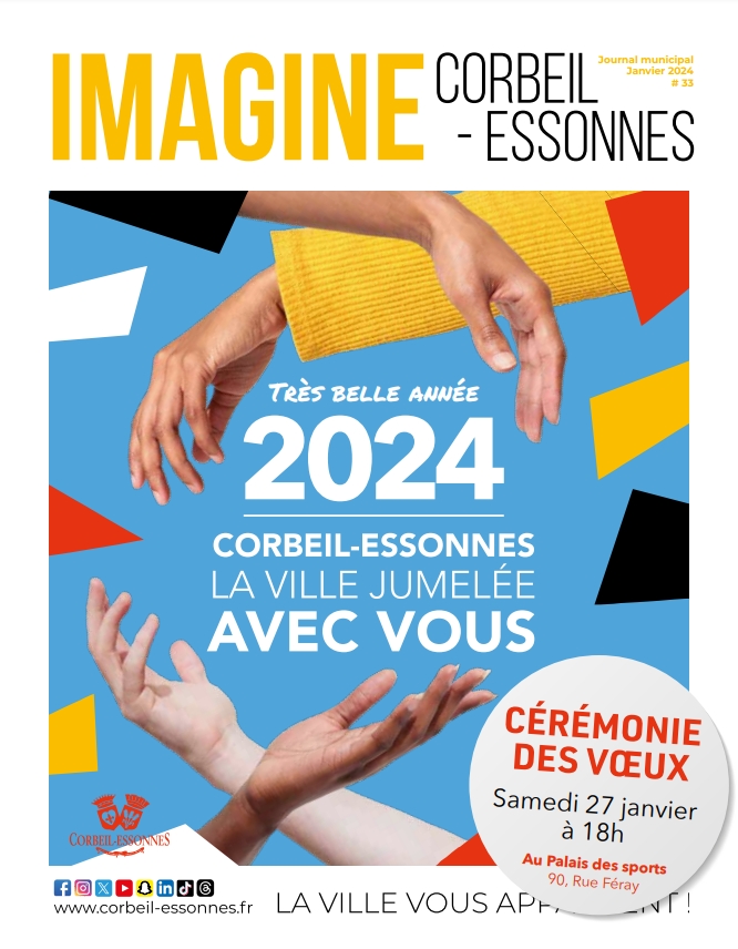 MAGAZINE IMAGINE CORBEIL-ESSONNES JANVIER 2024 – Corbeil-Essonnes