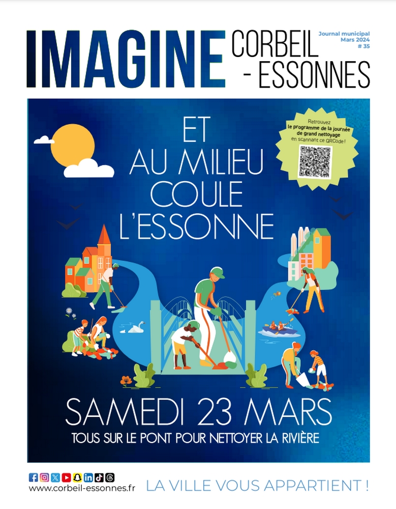 MAGAZINE IMAGINE CORBEIL-ESSONNES MARS 2024 – Corbeil-Essonnes