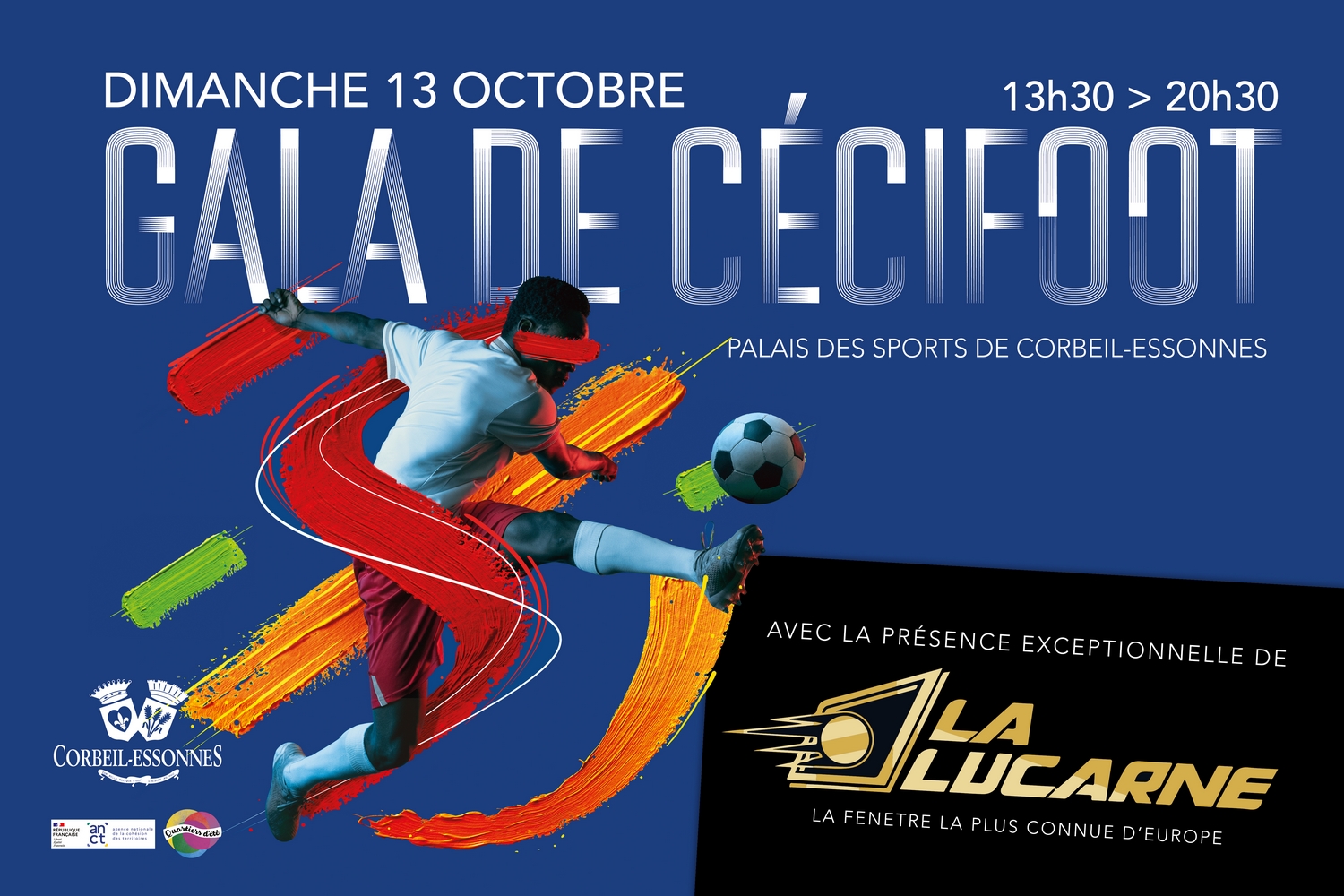 Grande journée de cécifoot et présence exceptionnelle de La Lucarne ...