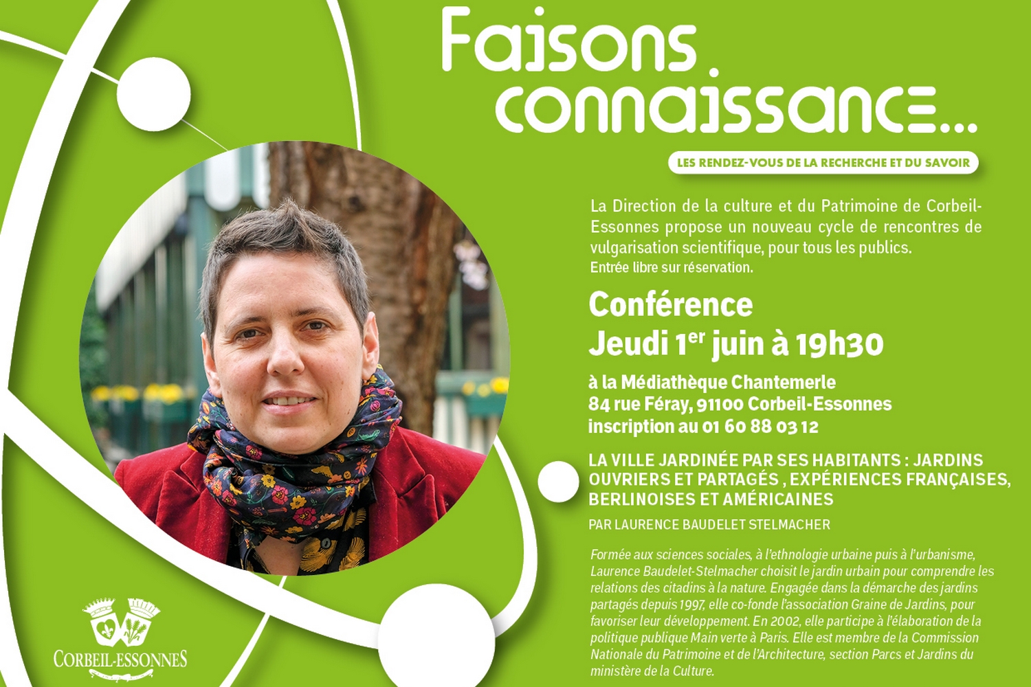 Conférences débat « Faisons connaissance » 1ere saison 2022 2023 – Corbeil-Essonnes